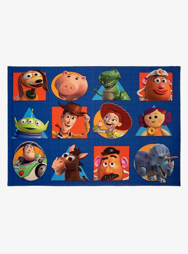 Hot Topic Disney Pixar Toy Story 4 Squares Rug at Hamilton Place in ...