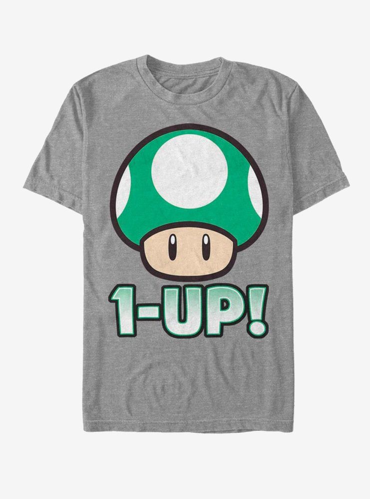 Gamer Nintendo Super Mario One Up Mushroom T-Shirt at Mall of America ...
