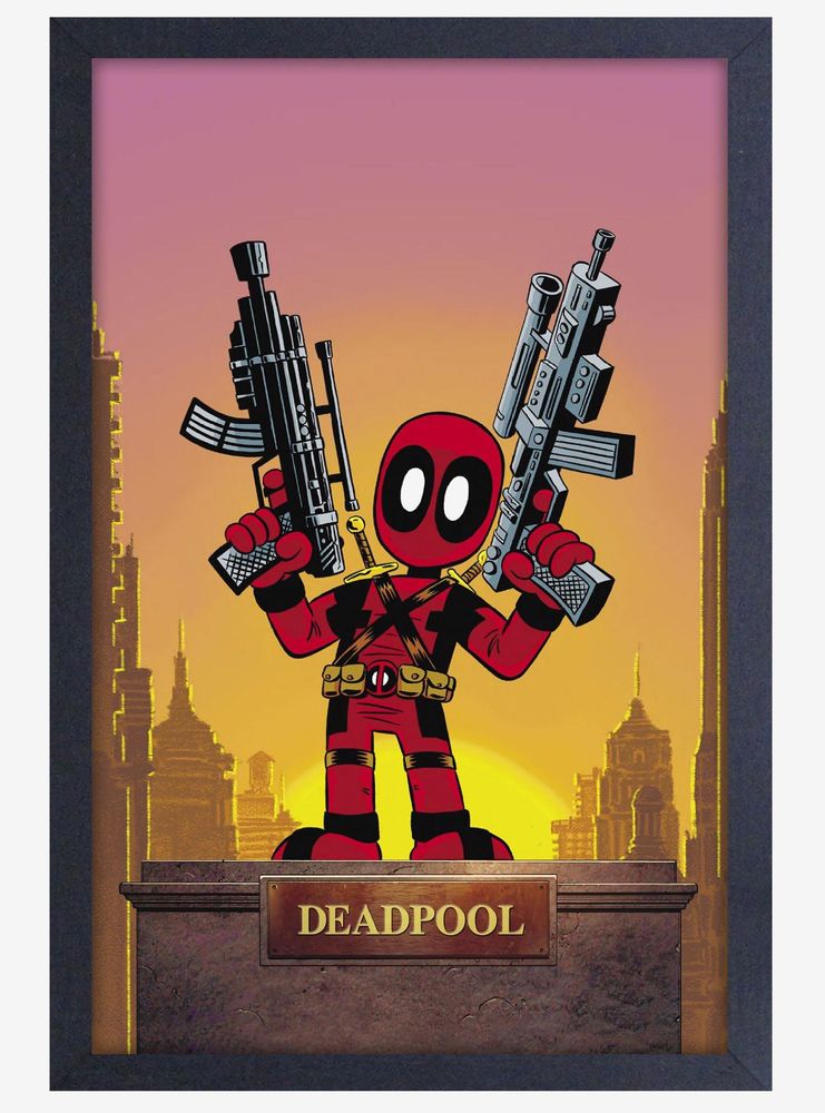 Deadpool Chimichanga Poster