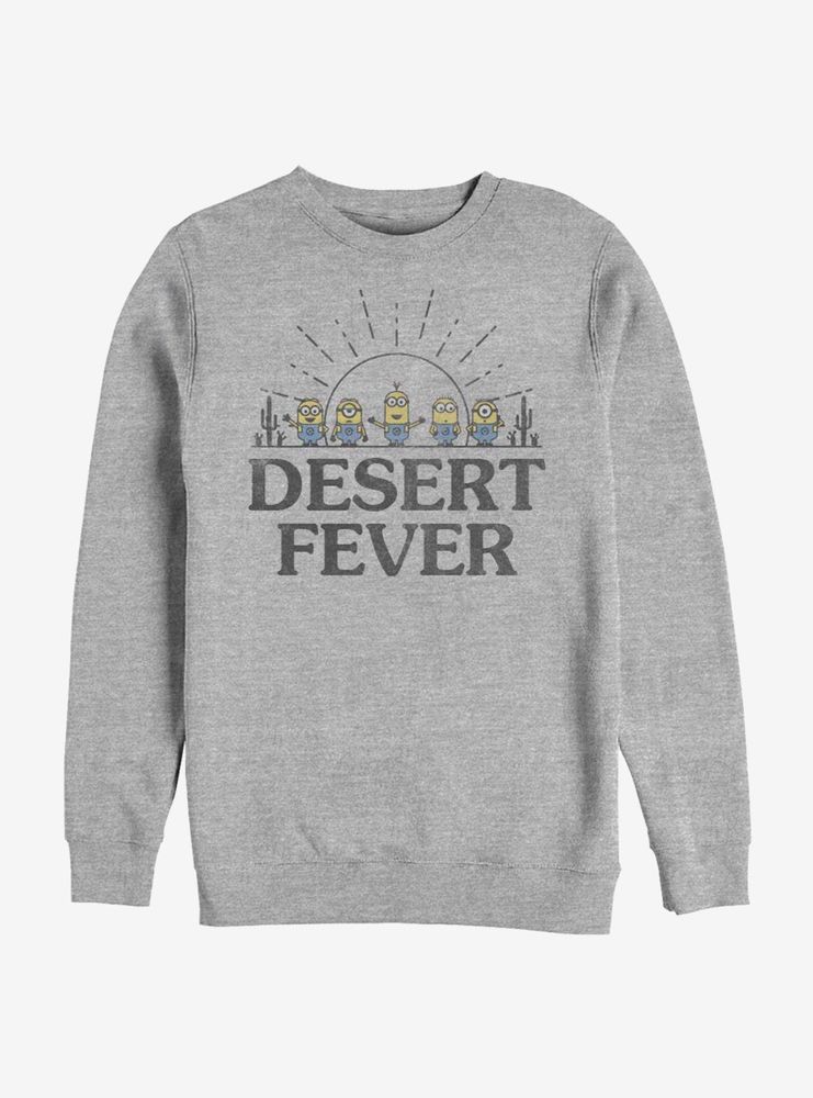 Minions Merch Despicable Me Minions Desert Fever Sweatshirt at Mall of ...