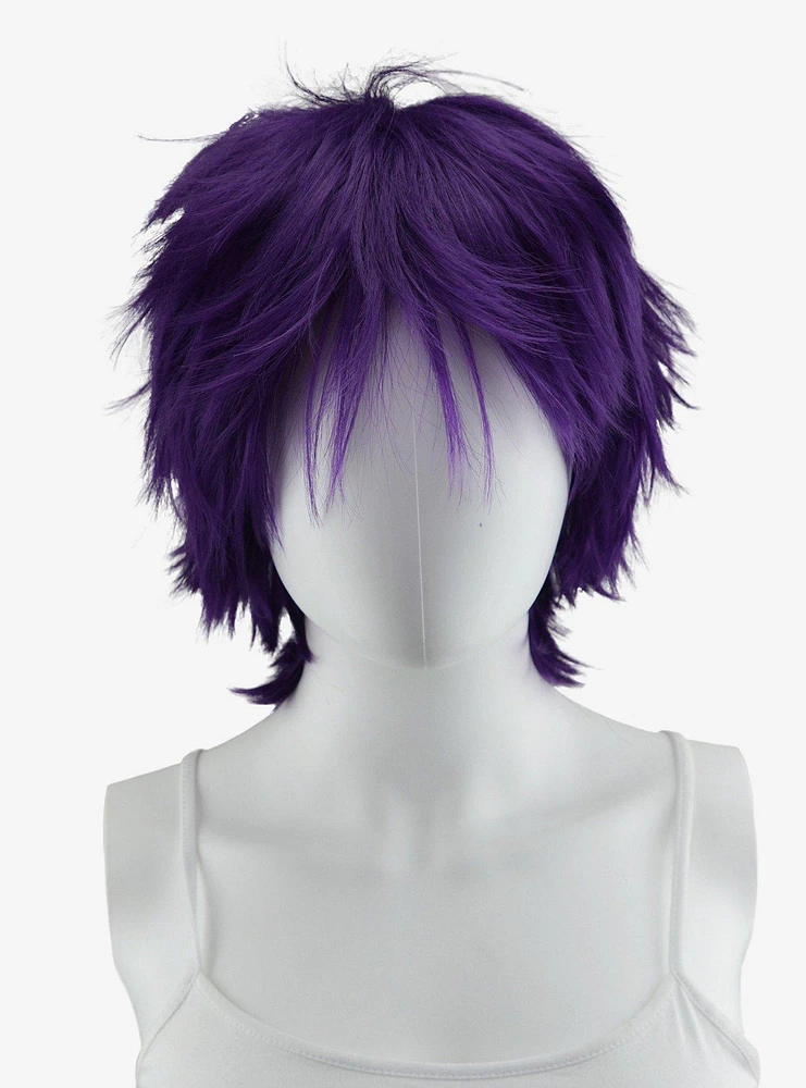Hot Topic Epic Cosplay Apollo Royal Purple Shaggy Wig for Spiking at ...
