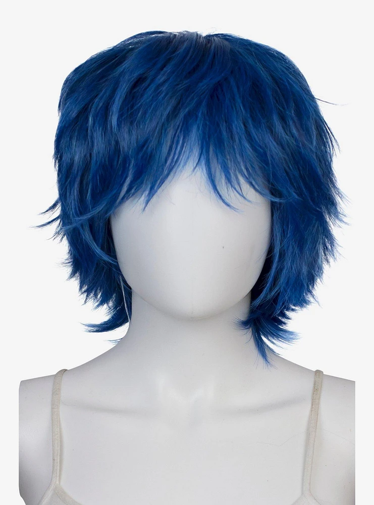 Hot Topic Epic Cosplay Apollo Shadow Blue Shaggy Wig for Spiking at ...