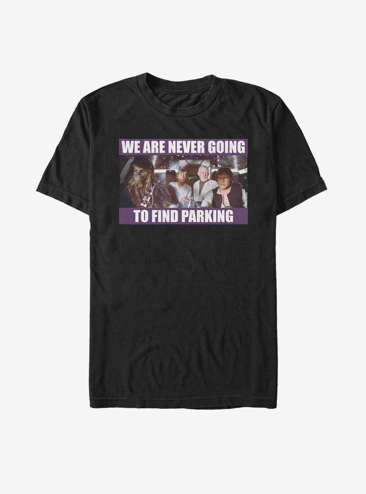 Boxlunch Star Wars Never Going To Find Parking T-Shirt | Hamilton Place