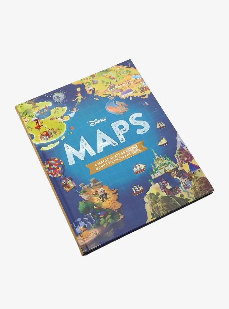 Boxlunch Disney Maps: A Magical Atlas of the Movies We Know and Love ...