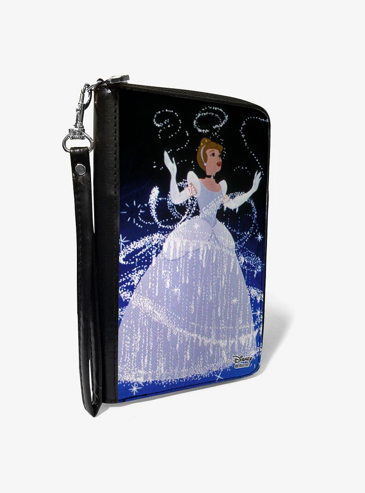 Hot Topic Disney Cinderella Ball Gown Transformation Zip Around Wallet ...