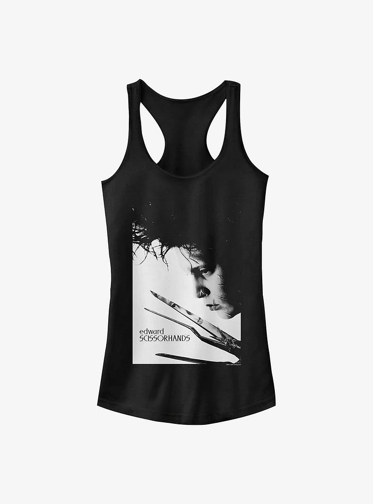 Hot Topic Edward Scissorhands Close Up Poster Girls Tank | Hamilton Place