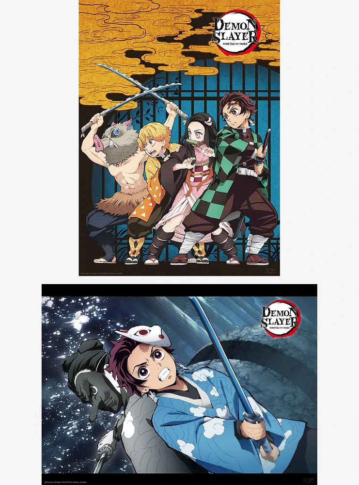 Hot Topic Demon Slayer Poster Twin Pack | Hamilton Place