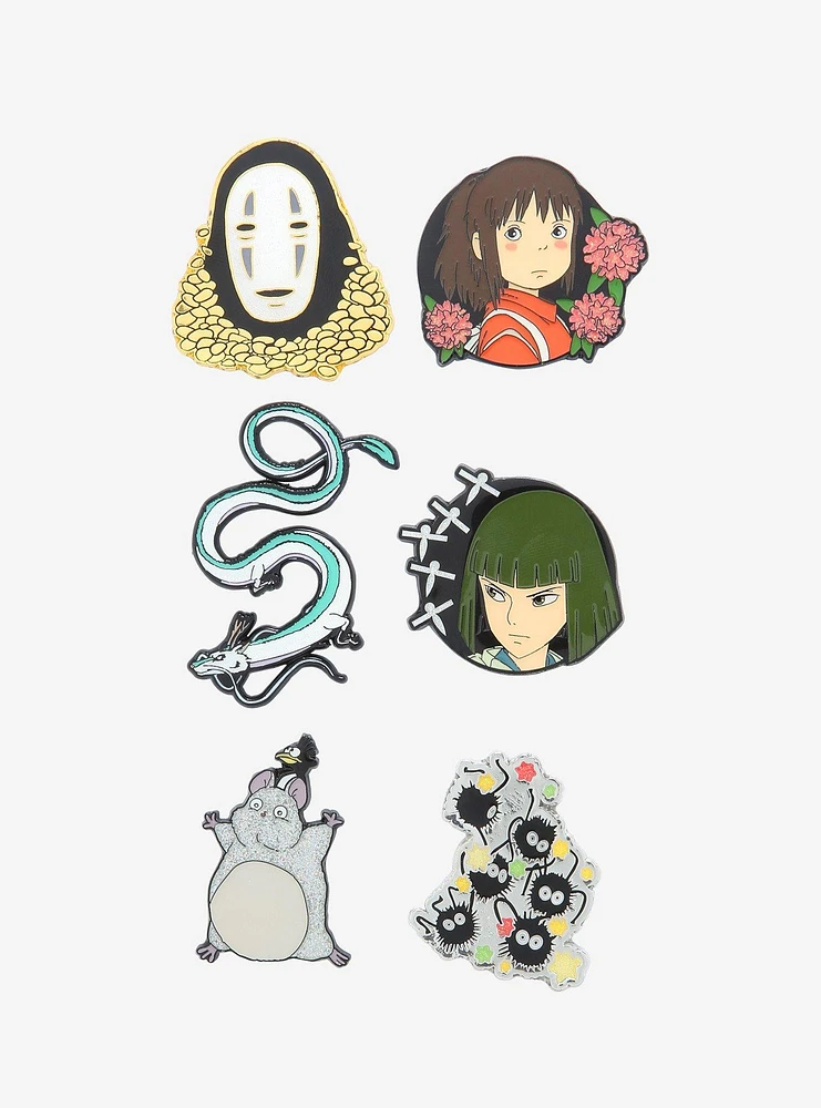 Hot Topic Studio Ghibli Spirited Away Glitter Blind Box Enamel Pin | Mall of America®