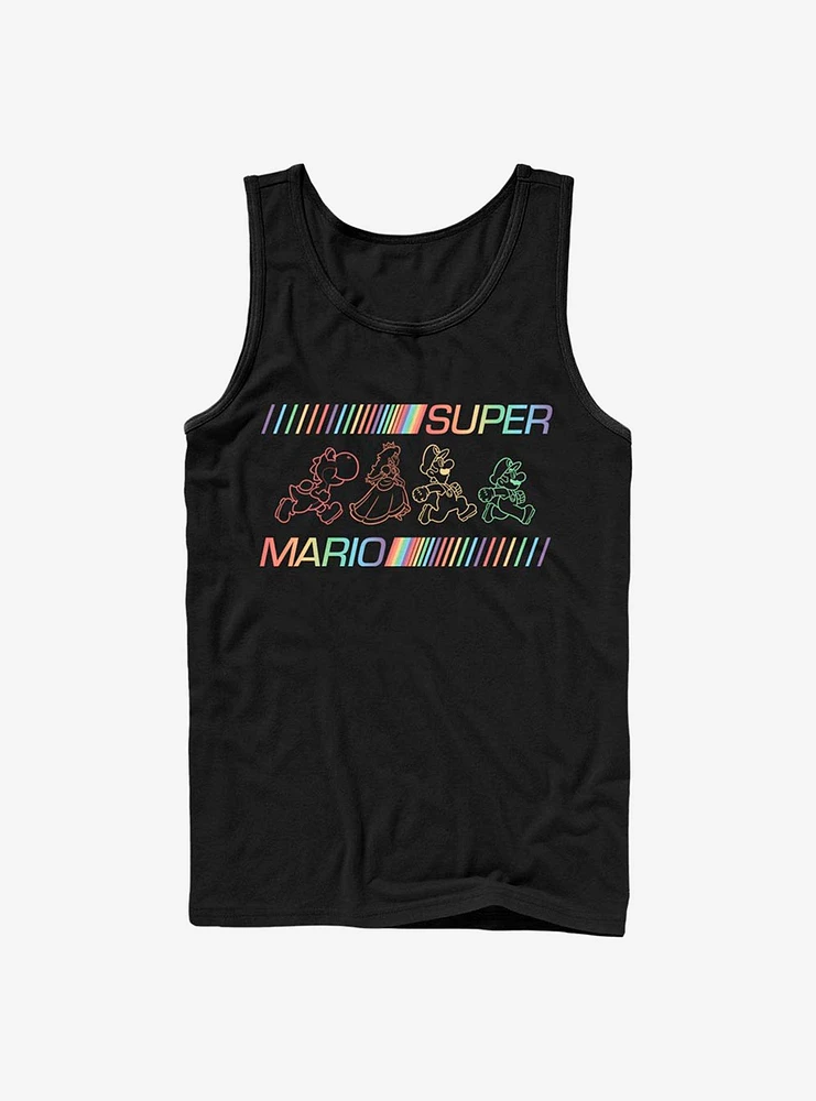 Hot Topic Super Mario Rainbow Run Tank | Hamilton Place