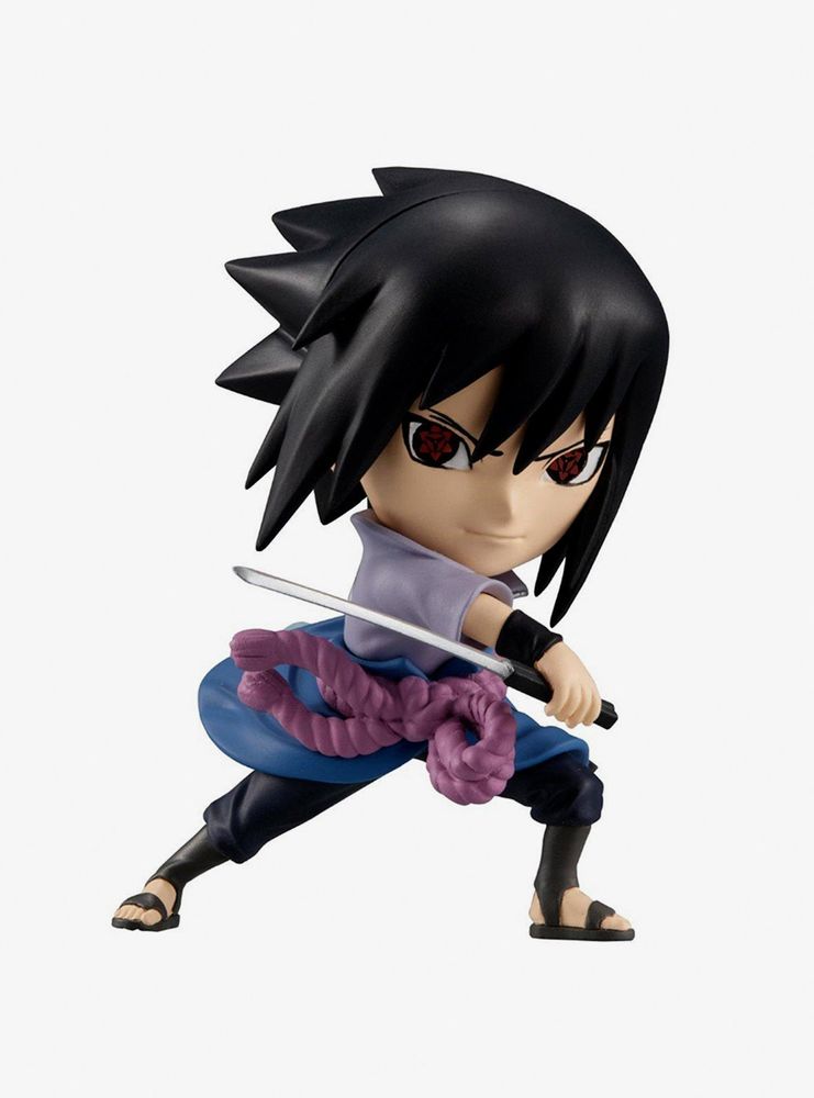 Hot Topic Bandai Spirits Naruto Shippuden Chibi Masters Sasuke Uchiha ...