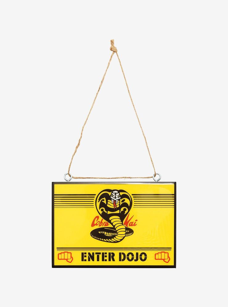 Boxlunch Cobra Kai Miyagi-Do Dojo Double Sided Sign - BoxLunch ...