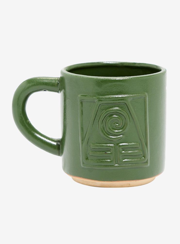 Boxlunch Avatar: The Last Airbender Earthbending Symbol Mug - BoxLunch ...