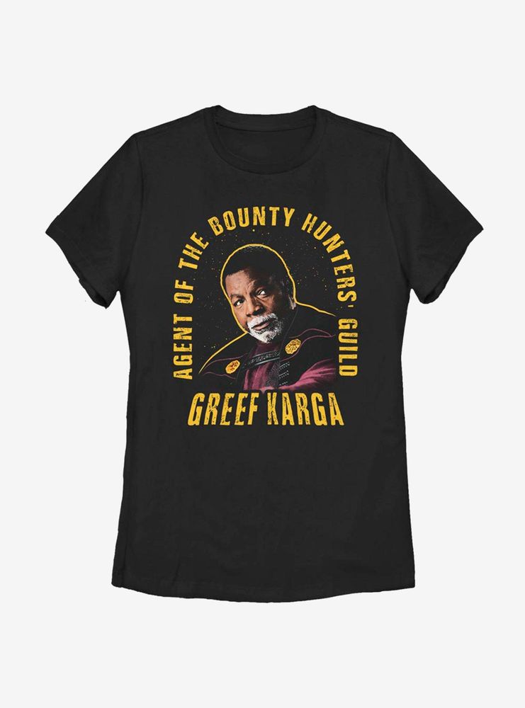 Star Wars The Mandalorian Greef Karga Agent Women T-Shirt | Mall of ...