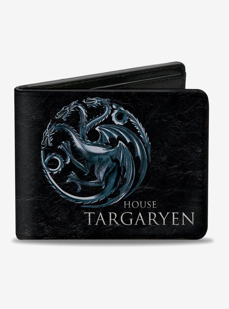 Boxlunch Game of Thrones House of Targaryen Sigil Bifold Wallet ...