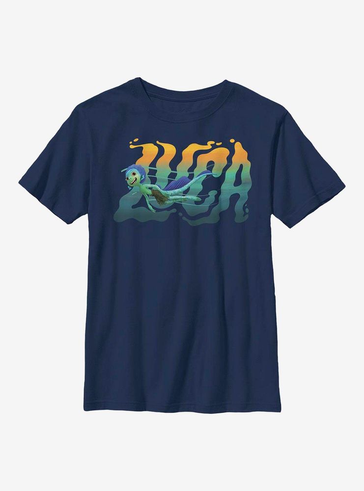 Boxlunch Disney Pixar Luca Swimming Youth T-Shirt | CoolSprings Galleria