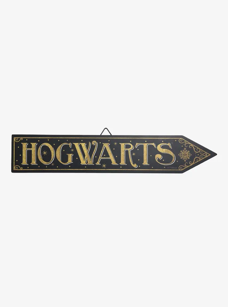 Boxlunch Harry Potter Hogwarts Pointed Sign - BoxLunch Exclusive | Mall ...