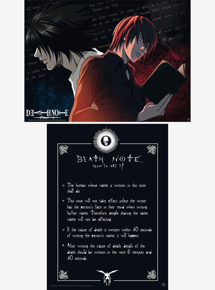 Boxlunch Death Note Poster Pack | Mall of America®
