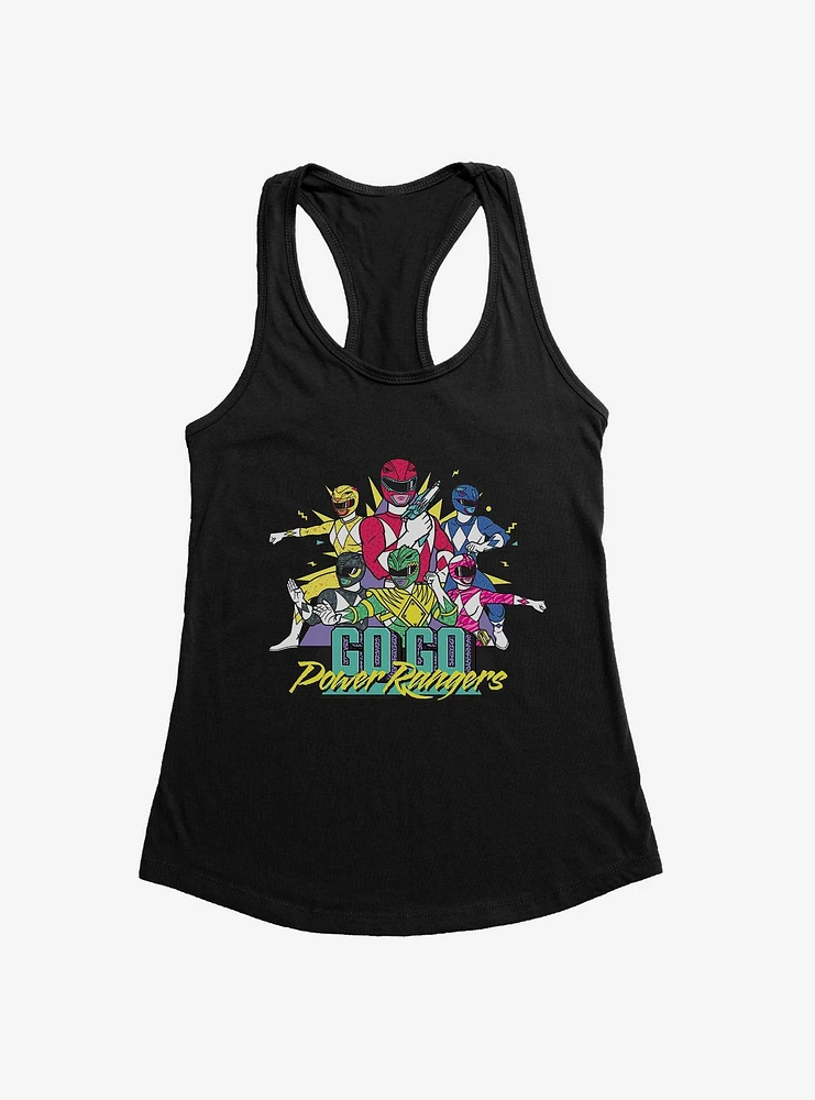 Hot Topic Mighty Morphin Power Rangers Go Girls Tank | Hamilton Place