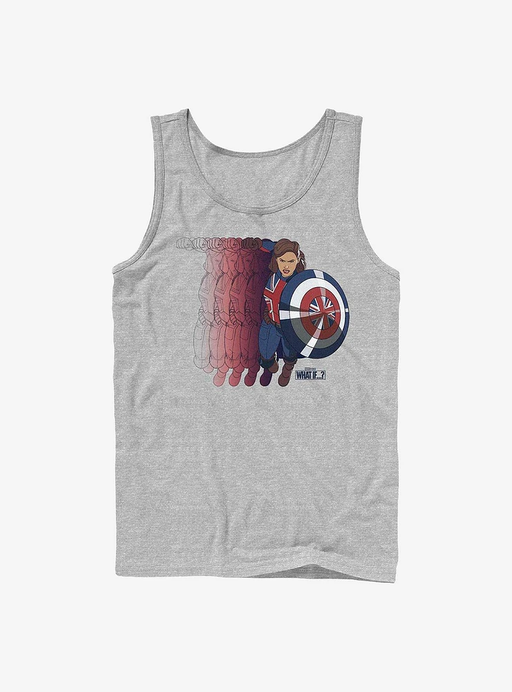 Hot Topic Marvel What If...? Captain Carter Shield Tank | Mall of America®
