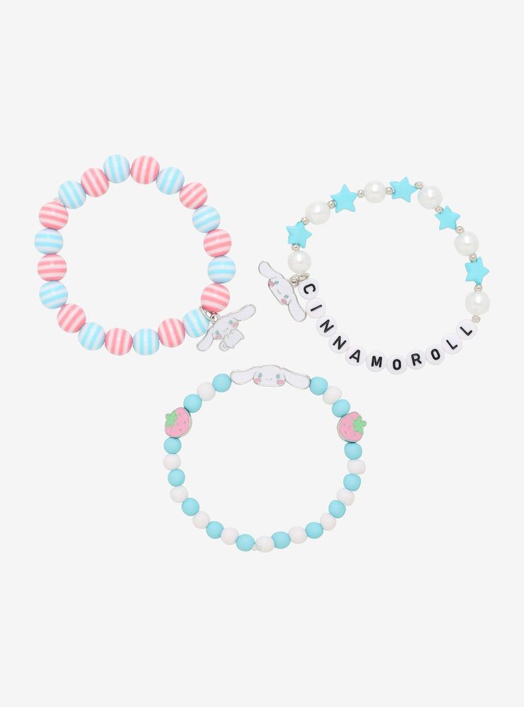 Hot Topic Cinnamoroll Strawberry Beaded Bracelet Set at Mall of America ...