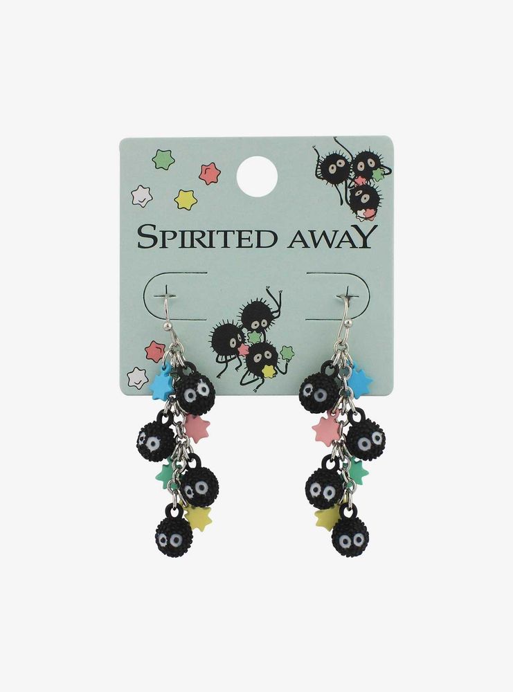 Hot Topic Studio Ghibli Spirited Away Soot Sprites Candy Drop Earrings ...