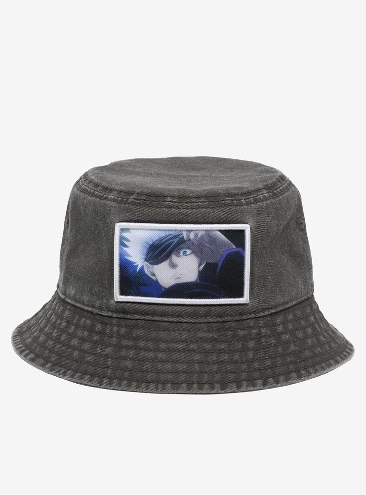 Hot Topic Jujutsu Kaisen Gojo Patch Bucket Hat | Mall of America®