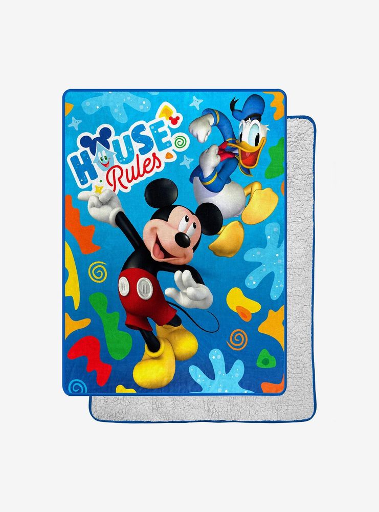 Mickey Mouse Disney Mickey M Buddies Rule Oversized Throw | Mall of ...