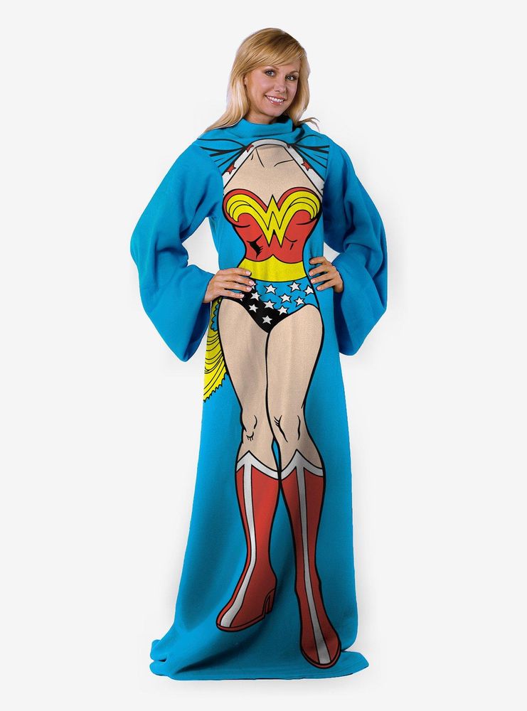 DC Comics Wonder Woman Being Wonder Woman Snuggler Throw | Mall of America®