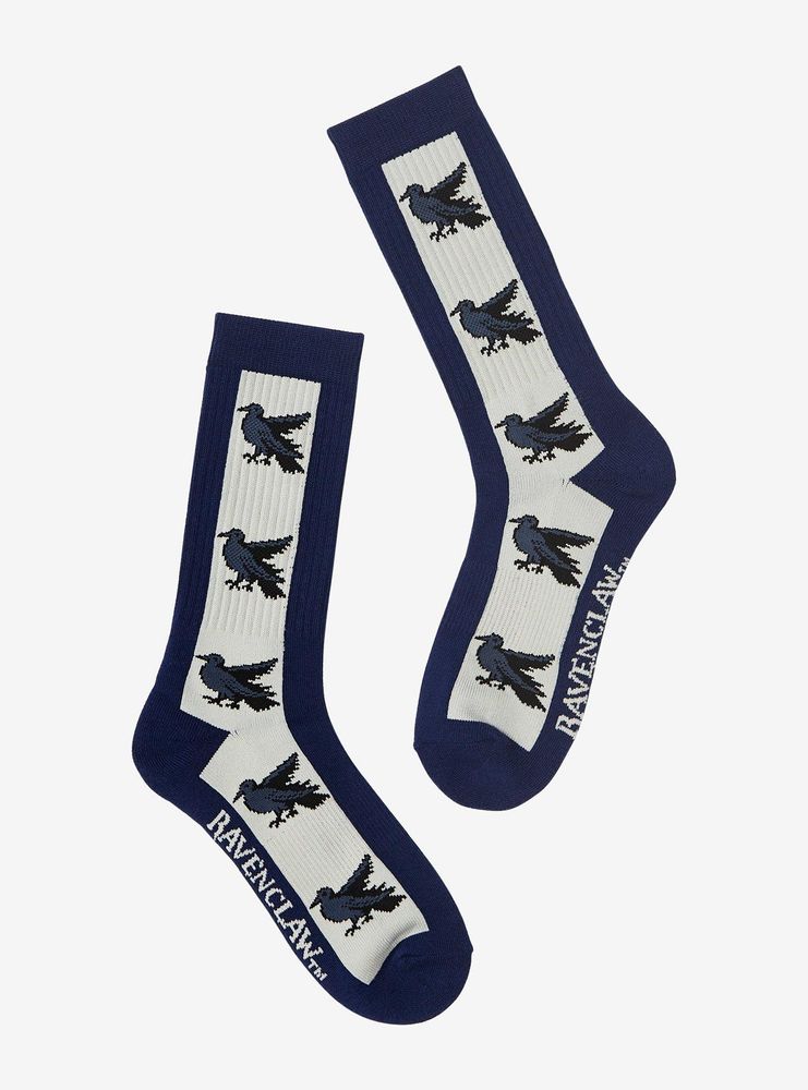 Harry Potter Ravenclaw Eagle Mascot Crew Socks - BoxLunch Exclusive ...