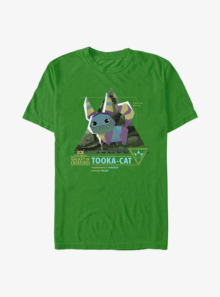 Hot Topic Star Wars: Galaxy Of Creatures Tooka-Cat Species T-Shirt at ...
