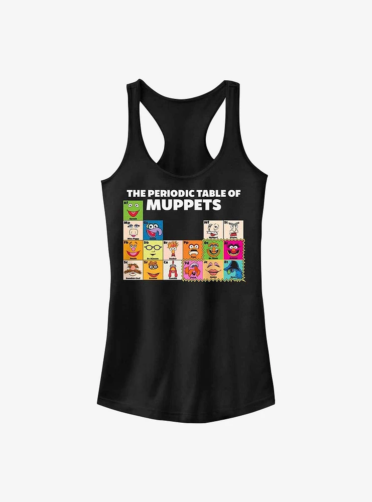 Hot Topic Disney The Muppets Periodic Table Of Girls Tank Top ...