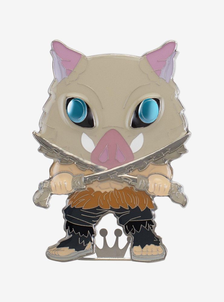 Hot Topic Funko Pop! Demon Slayer: Kimetsu No Yaiba Inosuke Enamel Pin ...