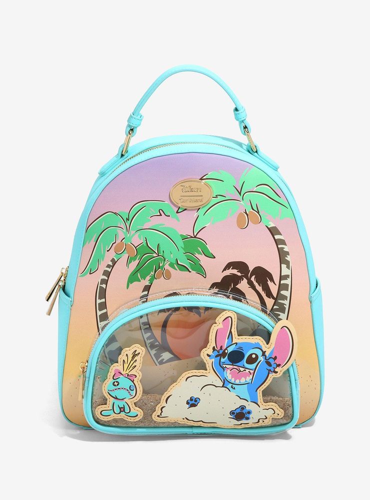 Boxlunch Our Universe Lilo & Stitch Scrump & Stitch Beach Sand Mini ...