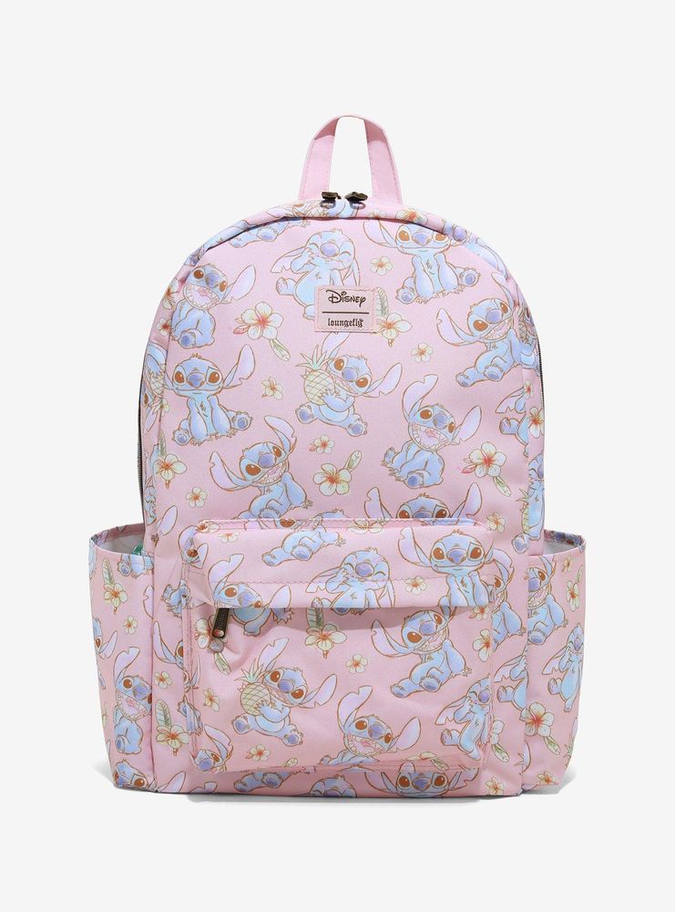 Hot Topic Loungefly Disney Lilo & Stitch Pineapple Backpack | Mall of ...