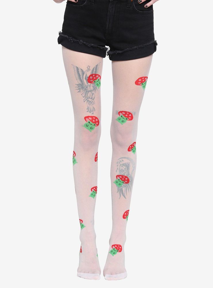 Hot Topic Frog Mushroom Tights | Mall of America®