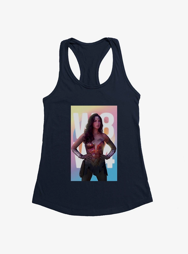 Hot Topic DC Comics Wonder Woman 1984 WC84 Logo Stance Girl's Tank ...