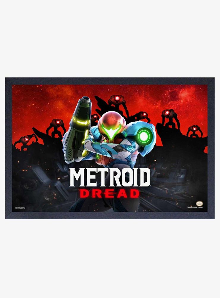 Nintendo Metroid Dread Landscape Framed Wood Wall Art | Mall of America®
