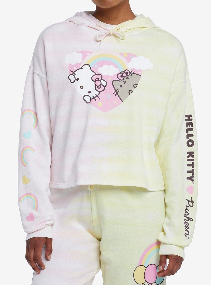 Hot Topic Hello Kitty X Pusheen Tie-Dye Girls Hoodie | Mall of America®