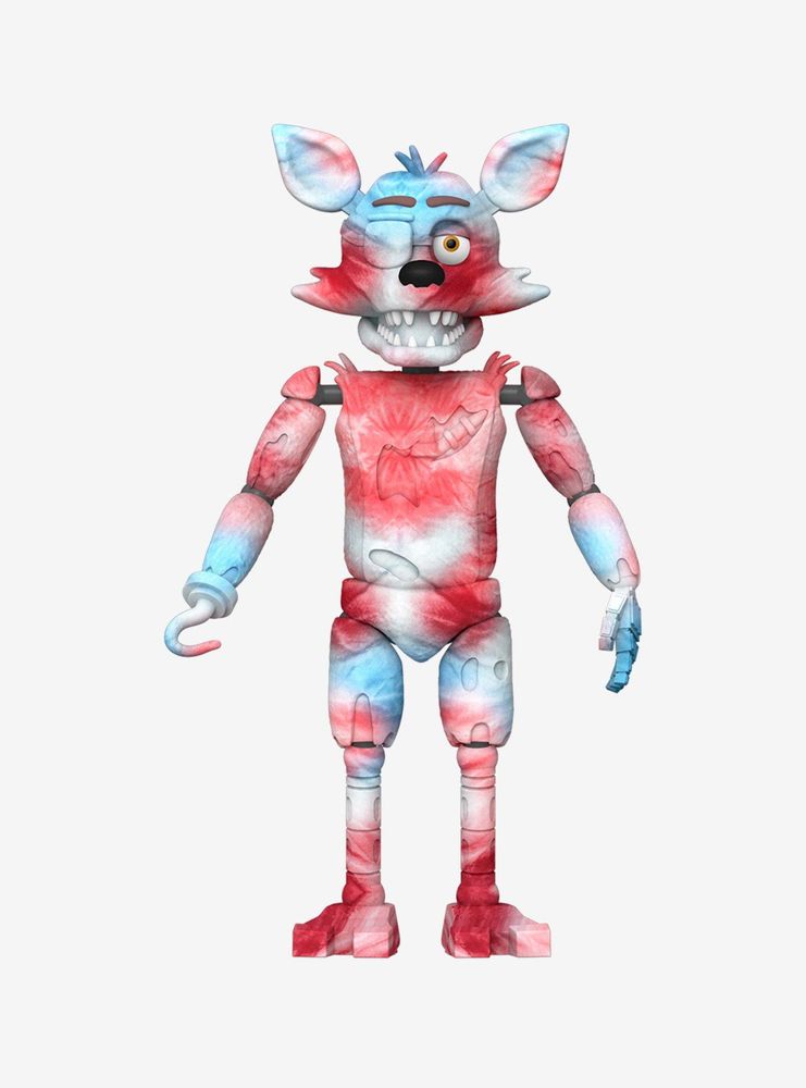 Hot Topic Funko Five Nights At Freddy's Tie-Dye Foxy Figure | Mall of ...