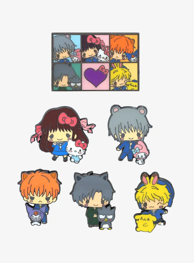 Anime Merch Fruits Basket x Hello Kitty and Friends Chibi Characters ...