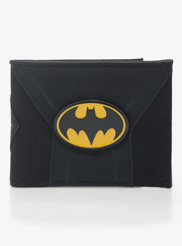 Batman DC Comics Batman Logo Bifold Wallet - BoxLunch Exclusive | Mall ...