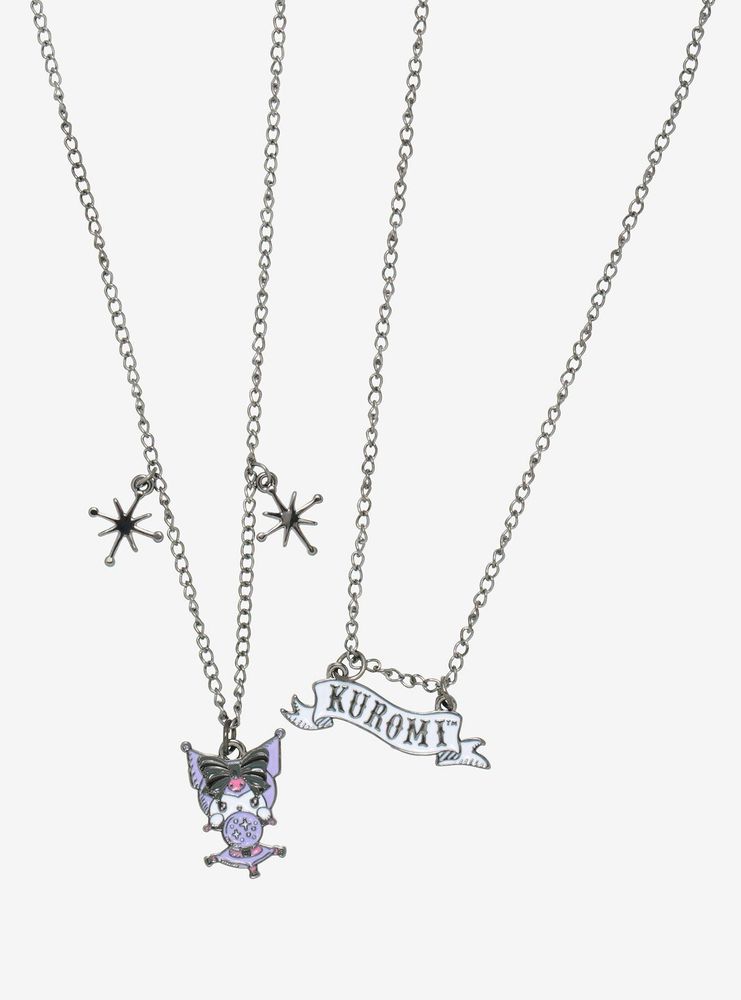 Hot Topic Kuromi Crystal Ball Nameplate Necklace Set | Mall of America®