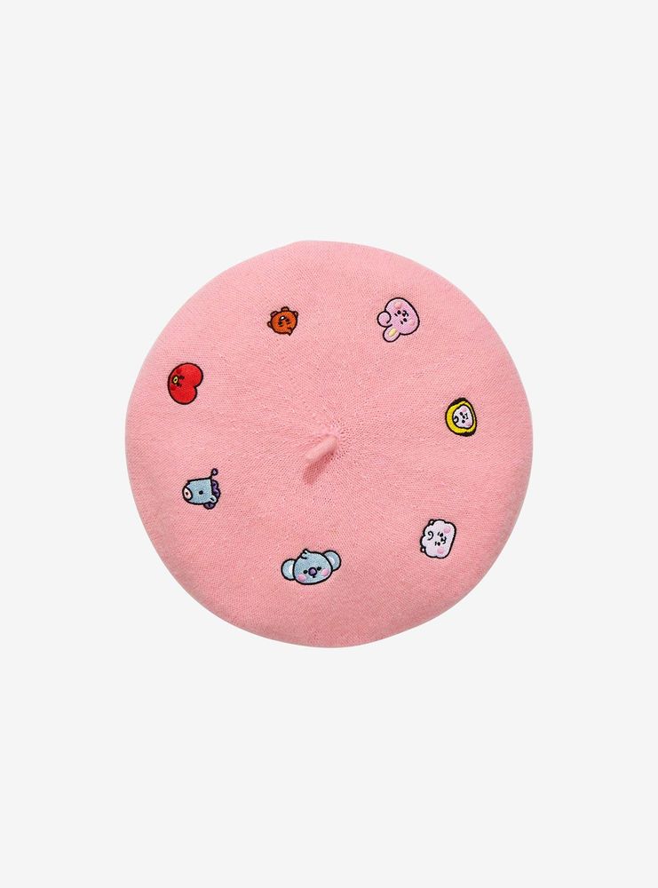 Hot Topic BT21 Characters Embroidered Beret | Mall of America®