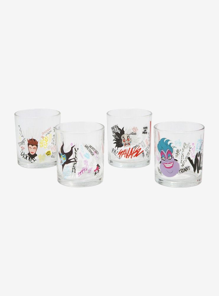 Hot Topic Disney Villains Glass Cup Set | Mall of America®