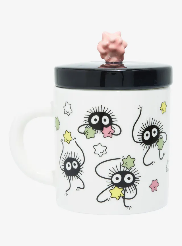 Hot Topic Studio Ghibli Spirited Away Soot Sprite Mug With Lid at ...