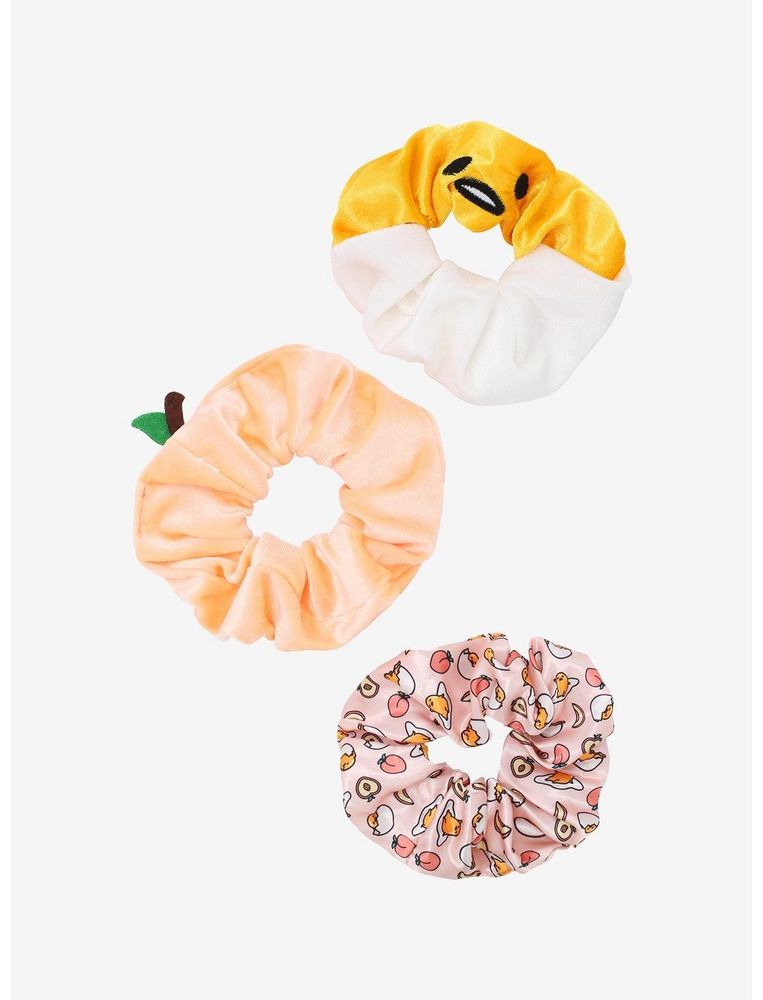 Hot Topic Gudetama Peach Scrunchie Set | Mall of America®