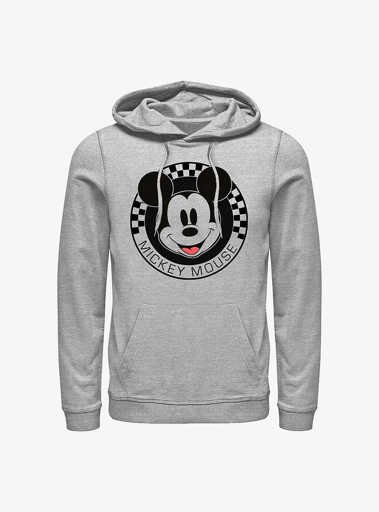 Hot Topic Disney Mickey Mouse Checkered Hoodie | Arden Fair