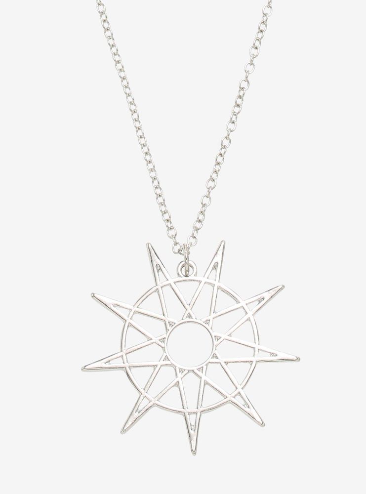 Hot Topic Slipknot Nonagram Pendant Necklace | Hamilton Place
