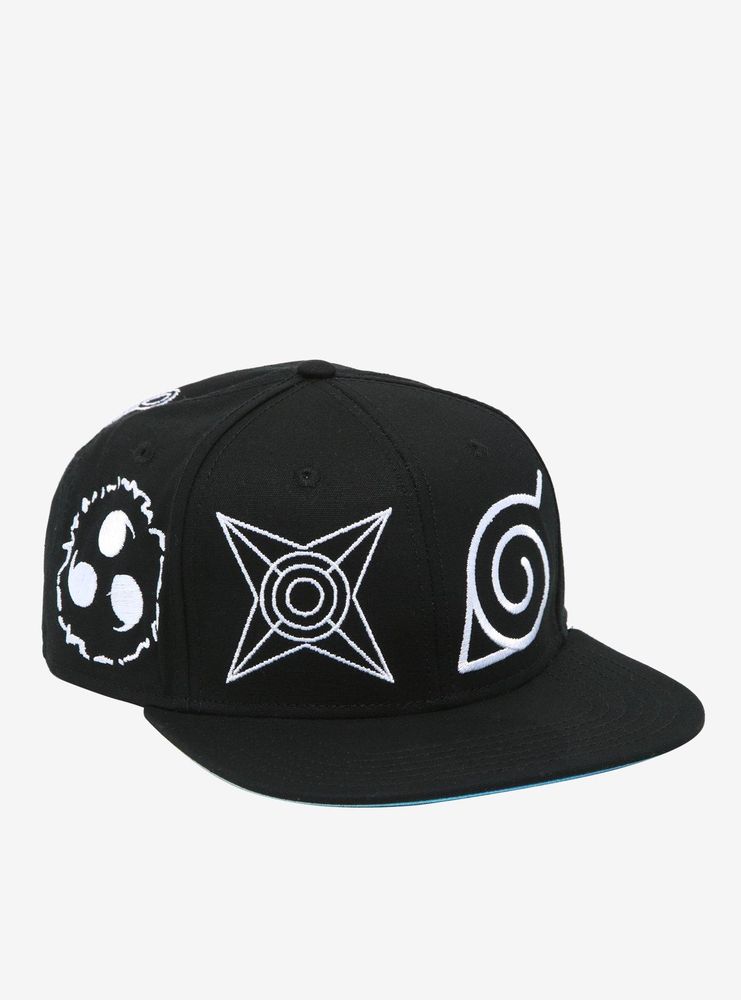 Hot Topic Naruto Shippuden Village Symbols Snapback Hat | Mall of America®