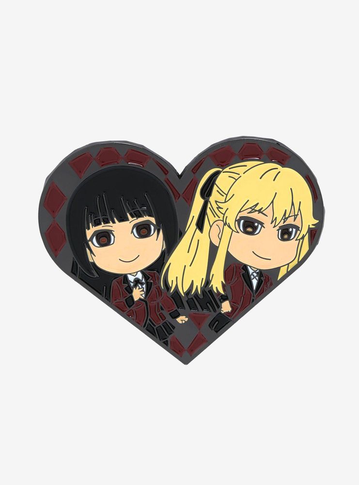 Boxlunch Kakegurui Chibi Yumeko and Mary Enamel Pin - BoxLunch ...
